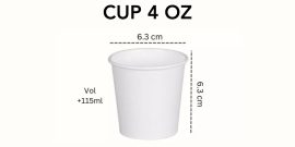 6 Jenis Ukuran Paper Cup Paling Sering Digunakan Penjual Minuman