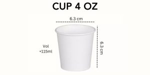 6 Jenis Ukuran Paper Cup Paling Sering Digunakan Penjual Minuman